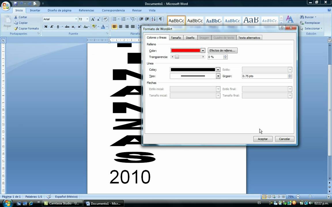 tutorial costados de carpetas en word
