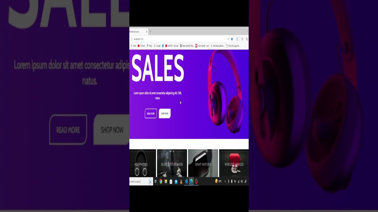 Build a Full Stack E Commerce Website with React 18, Strapi Complete E Commerce Project part#1