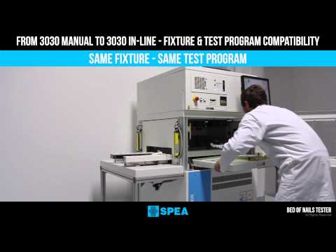 SPEA Bed of Nails - From 3030 Manual to 3030 In-Line - Fixture & Test Program Compatibility