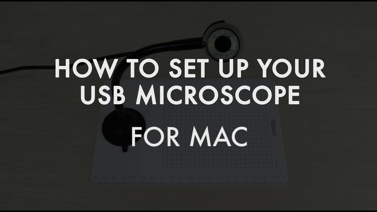 How to Use Plugable's USB Digital Microscope - Mac