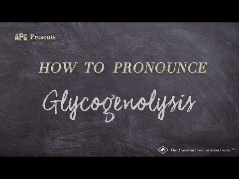 How to Pronounce Glycogenolysis (Real Life Examples!)