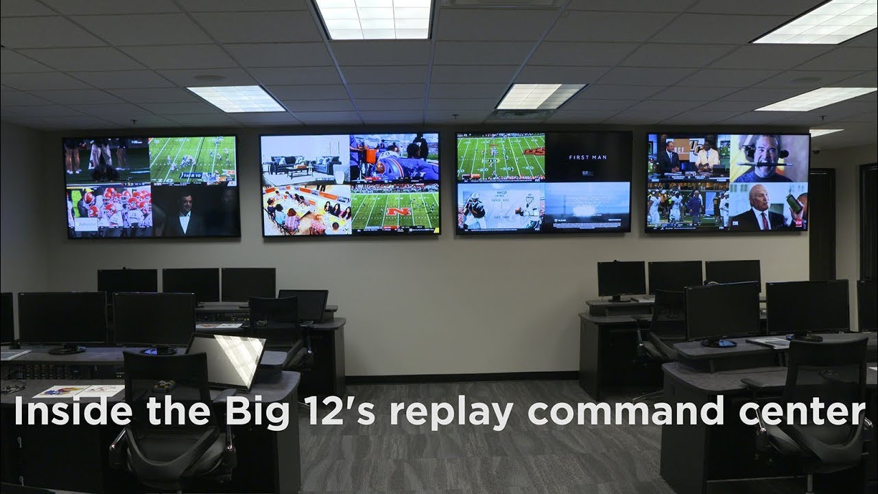 Inside the Big 12's replay command center