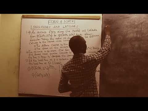 FORM 4 LONGITUDES AND LATITUDES, LESSON 2