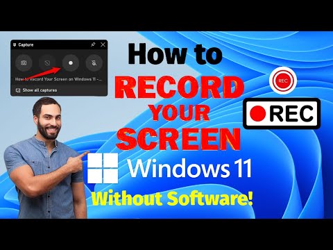 How to Screen Record on Windows 11 Fully Free || (Without Any Software)