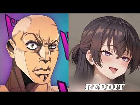 Alya and kuze | Anime vs Reddit | Rock reaction pt1| S-アニメ