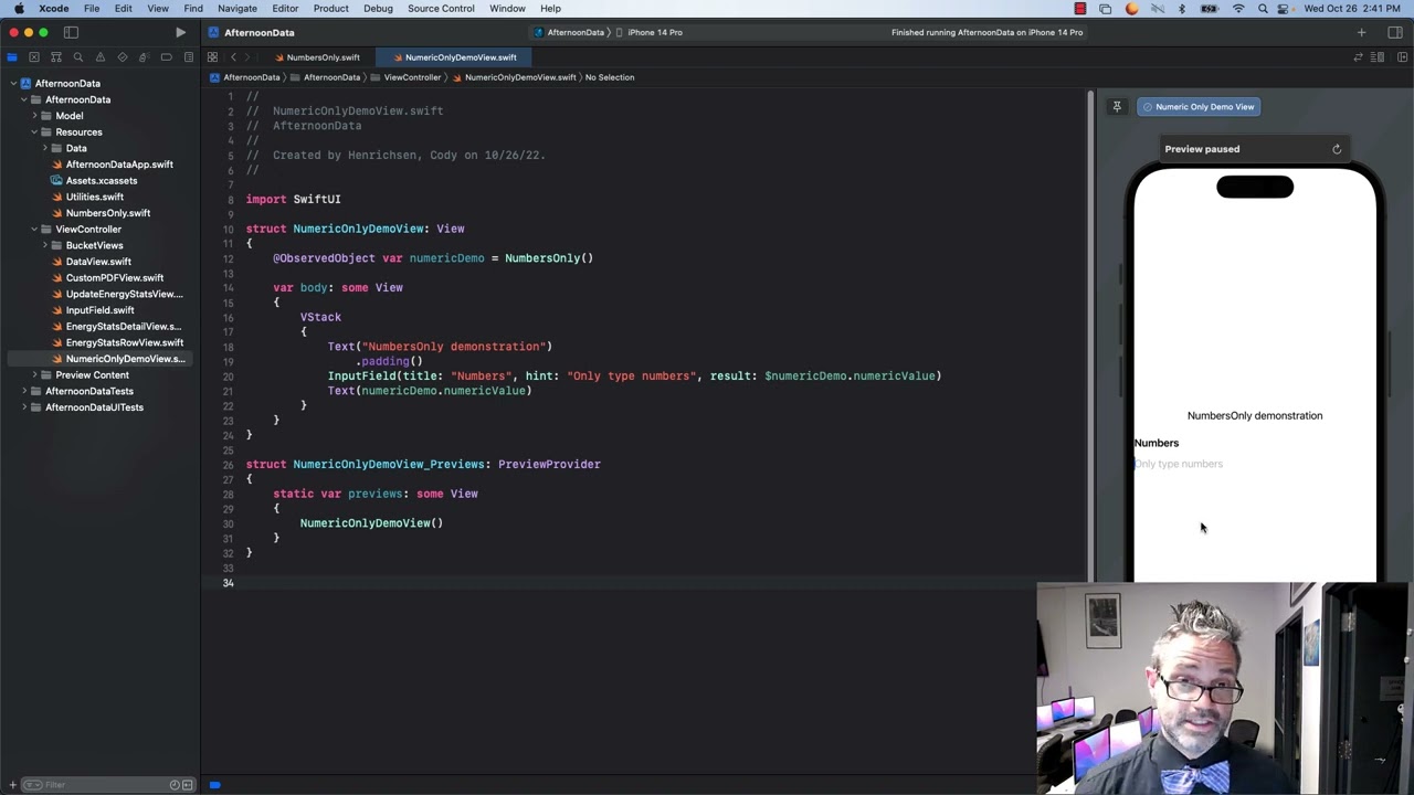 Validating numeric values in Swift