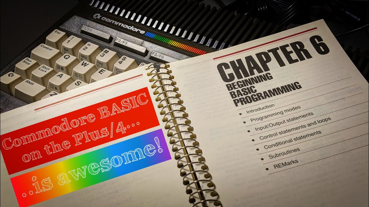 Commodore Plus/4 User's Manual | Chapter 6 - Beginning BASIC Programming | How to program in BASIC