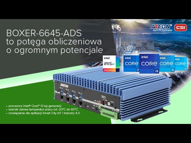 Industrial Pc - AAEON BOXER-6646-ADP fanless Retailer from Chennai