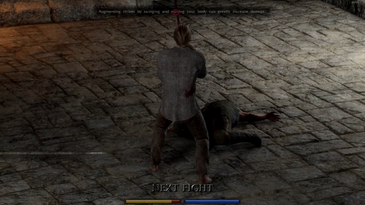 A quick death(Exanima 3rd person Camera)
