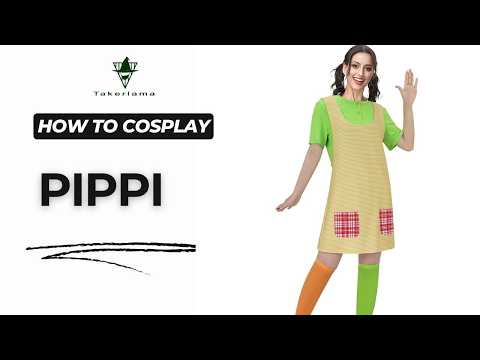 #Takerlama Pippi Longstocking fans, rejoice! This costume is perfect for Halloween party or event.