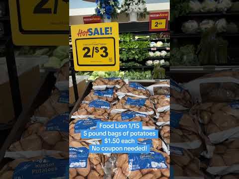 Food Lion deal starting 1/15 #couponing #foodlion #foodliondeals #savingmoney