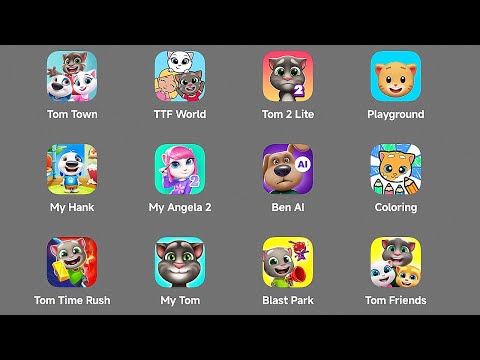 44 Talking Tom & Friends: My Talking Tom & Friends 2 (Talking Tom Town),Talking Tom & Friends World