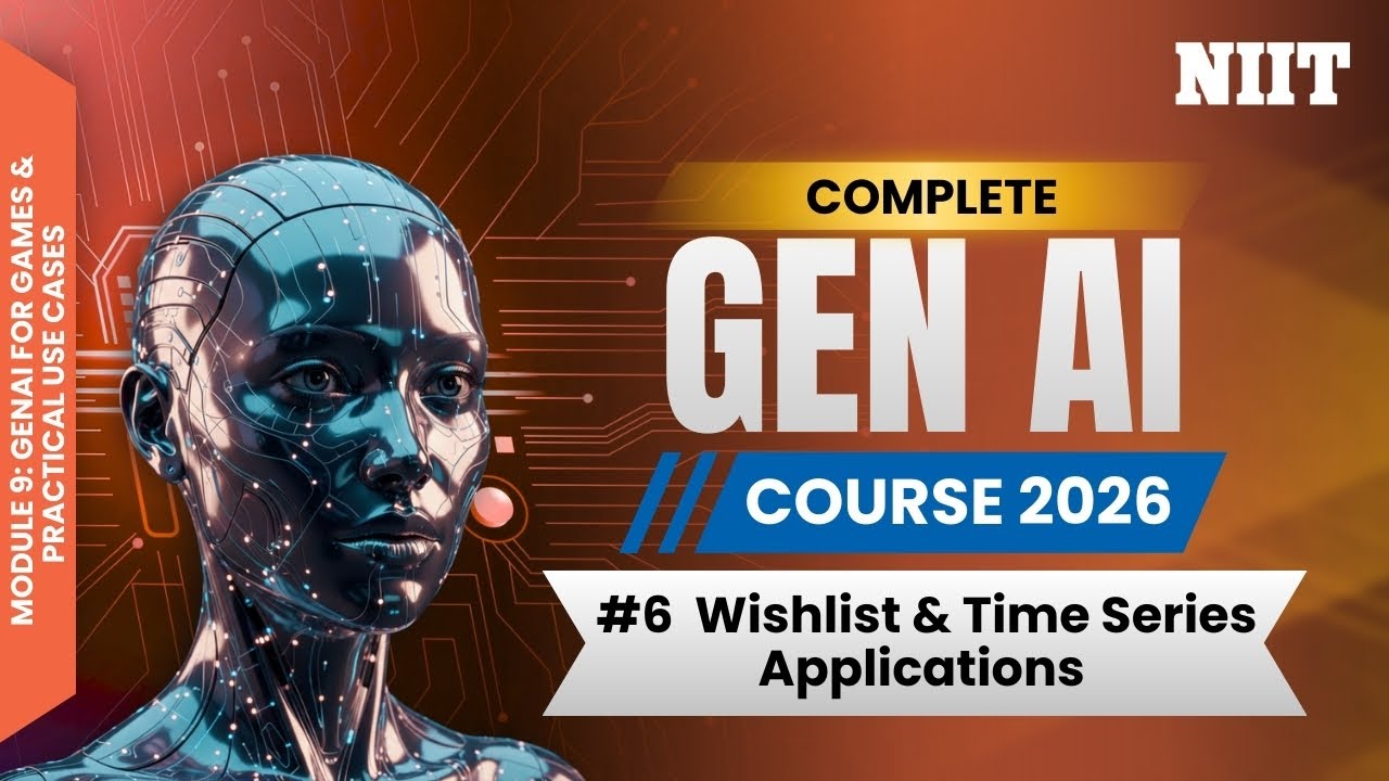 Wishlist & Time Series Application Using GitHub Copilot (React + Chakra UI) | NIIT GenAI Course M9S6
