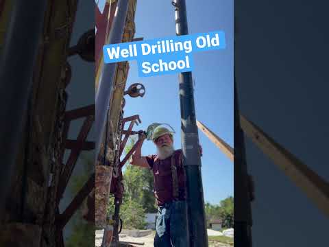 Old School Well Drilling Cable Tool Drilling