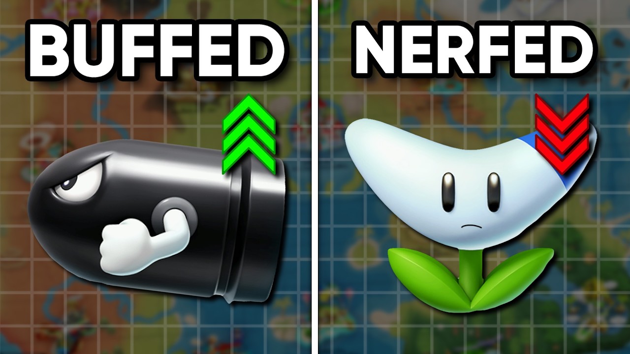 HUGE Update for Mario Kart World! Item Changes, New Stats, Battle Mode Patch Notes