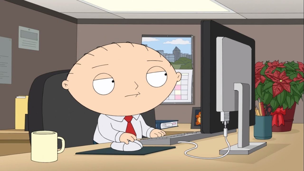 Family Guy - Stewie Gets a  job