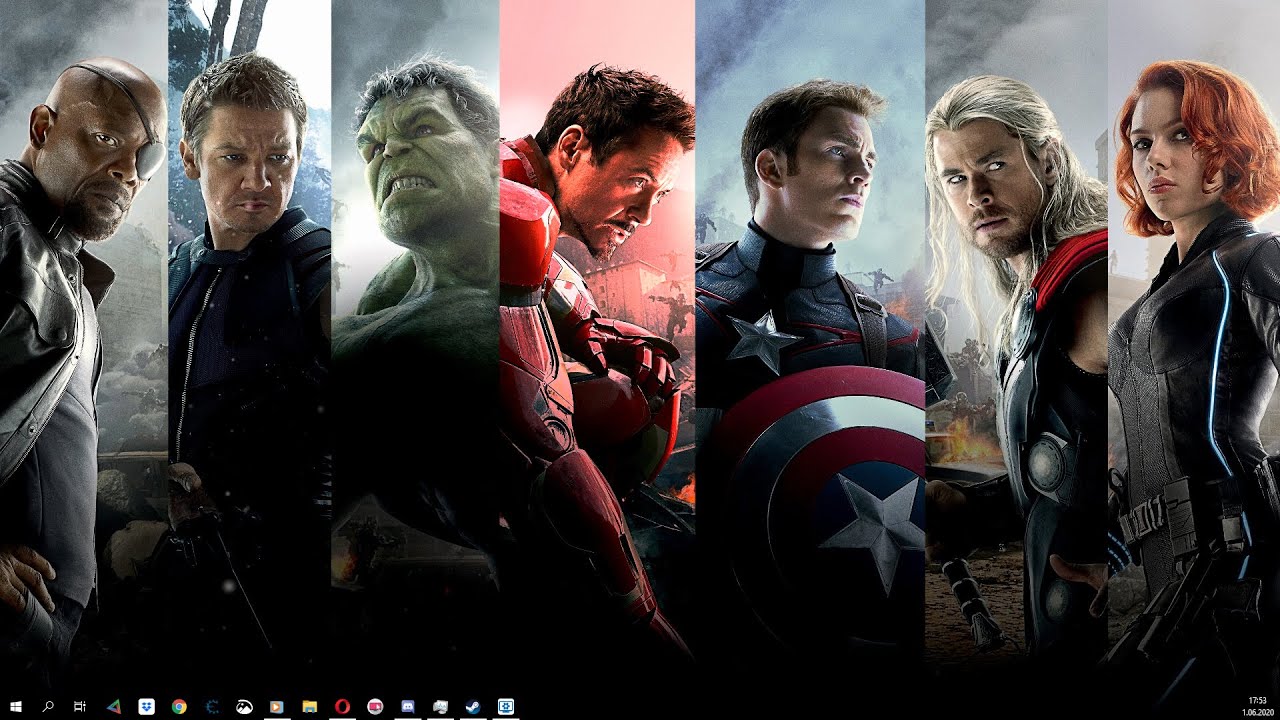 Avengers - Wallpaper Engine + Steam Link