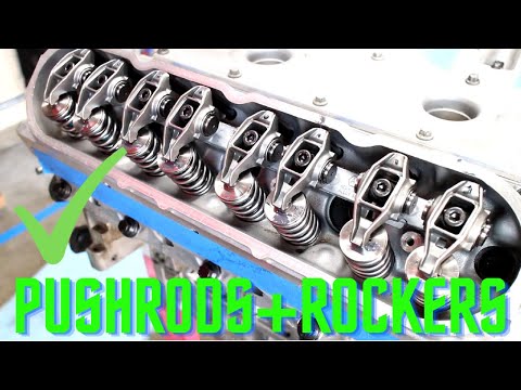 LS1 Pushrods+Rockers (Pt12 82-92 Camaro/Firebird LS Swap)