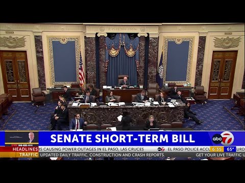 Senate unveils stopgap bill in bid to avert shutdown, setting up showdown with the House