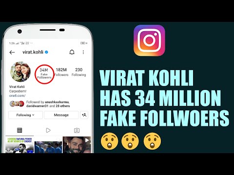 How to check fake followers of any Instagram user/celebrity