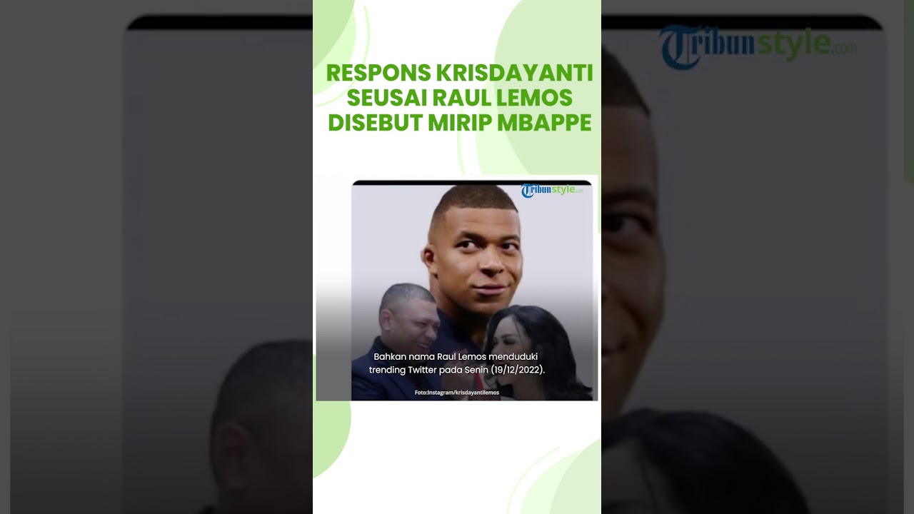 Raul lemos Disebut Mirip Kylian Mbappe Pesepakbola Timnas Prancis ...