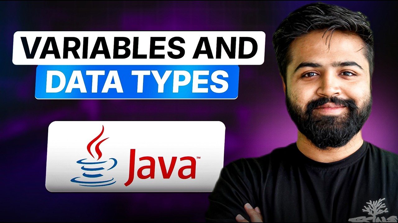Java Variables & Data Types Explained | Identifiers, Literals, Keywords | JAVA Full Course #3