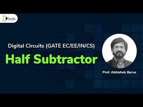 Half Subtractor Introduction In GATE Digital Circuits Logic ...