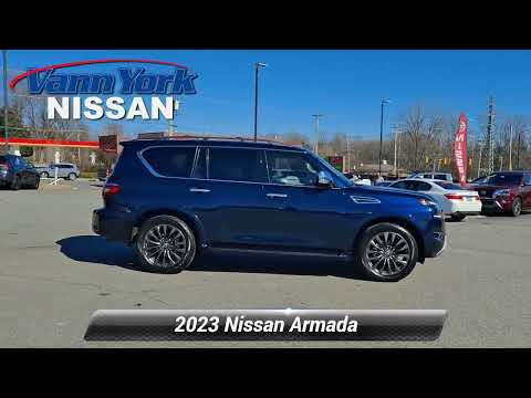Certified 2023 Nissan Armada Platinum, High Point, NC A2885