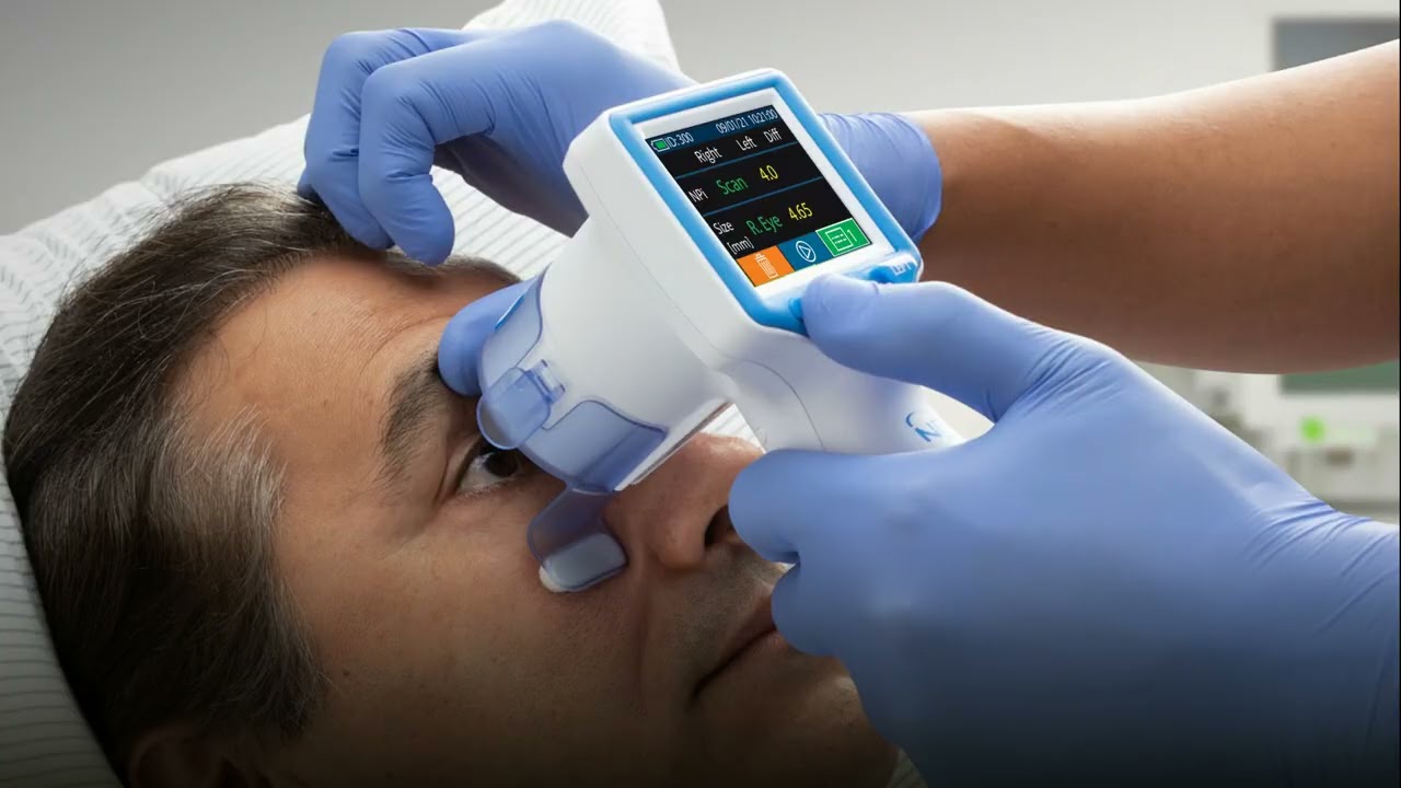 NPi®-300 Pupillometer System Full System Setup and Pupil Exam CLOSED CAPTION