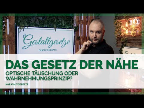 Das Gesetz der Nähe - Optische Täuschung oder Wahrnehmungsprinzip?