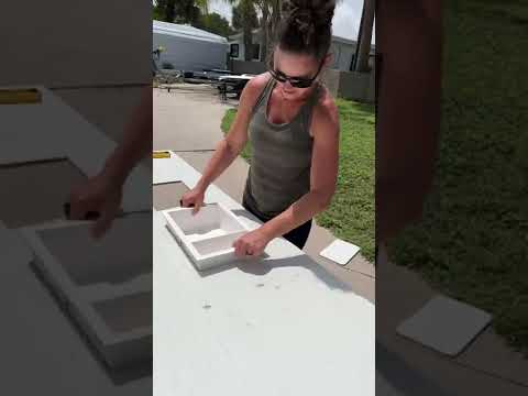 Changing a bathtub into a shower in one day! Prefab shower pan and wetwall panels from Wilson art!