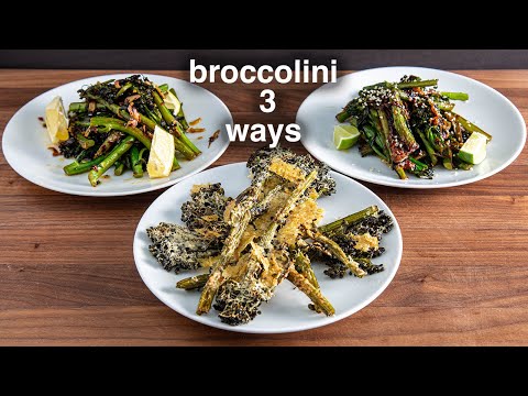 3 quick and easy BROCCOLINI recipes I can't stop eating