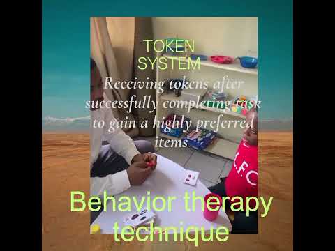 Token economy system is a reinforcement system that is often used in ABA therapy intervention.