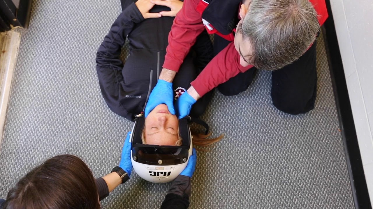 OEC Skills: helmet removal