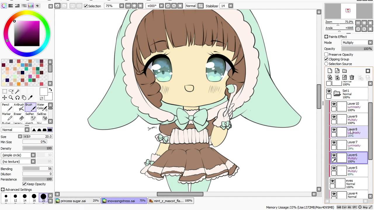 Speedpaint- Mint Chocolate!