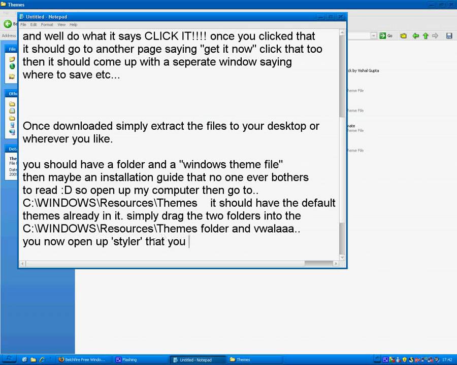 How To: Install Themes On Windows XP