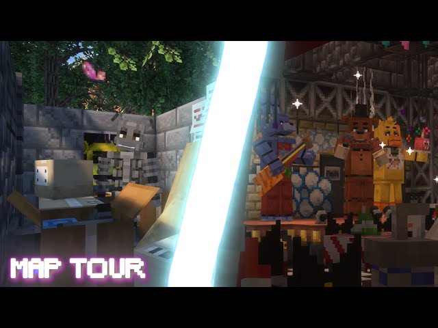 FNAF CUSTOM MAP MINECRAFT (1.20.1) Minecraft Map