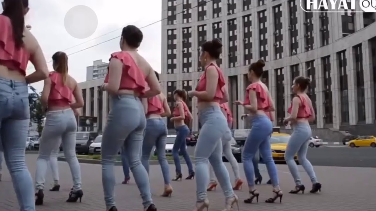 Super bally(hip) dance in russian beautiful girls