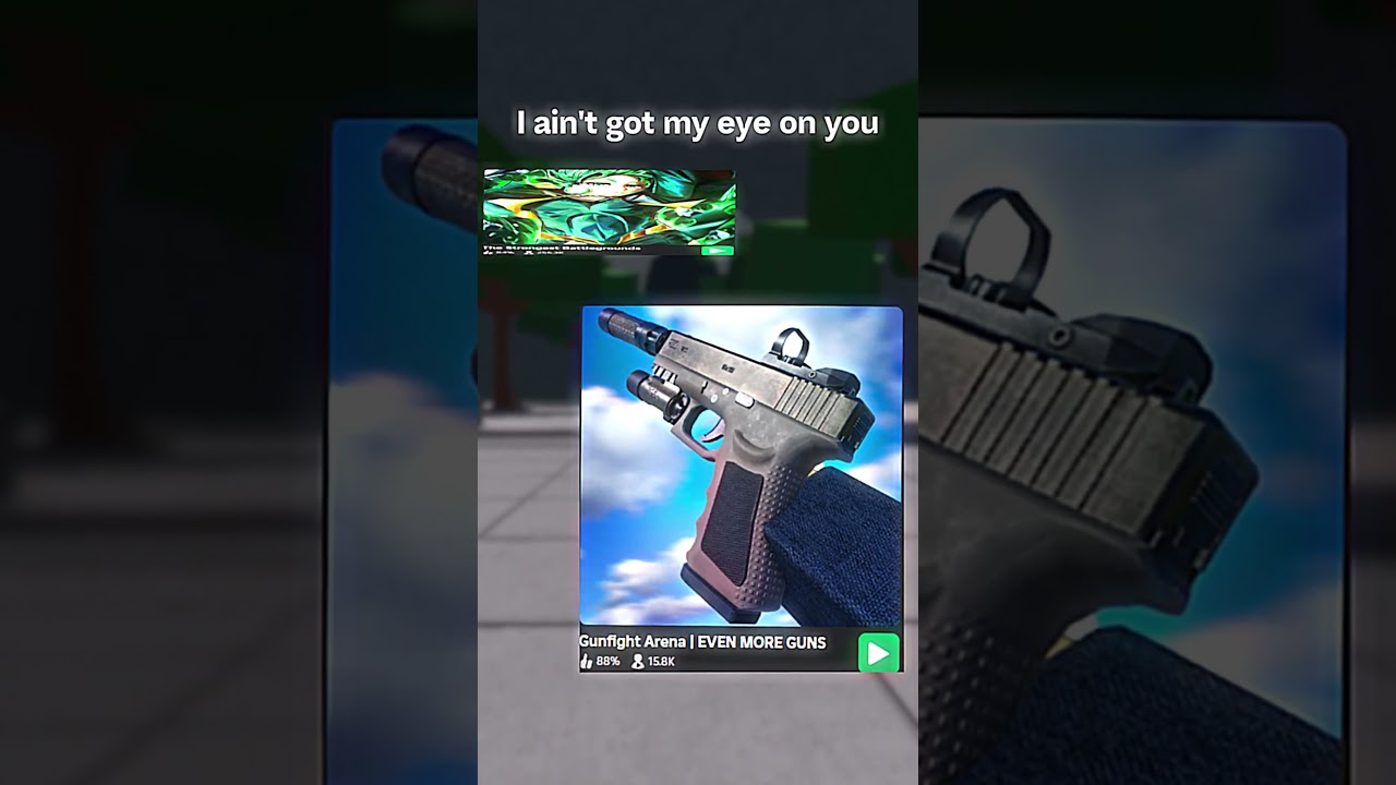 TSBG vs Gunfight Arena beef after rdc 💀 #roblox #rdc #thestrongestbattlegrounds #viral