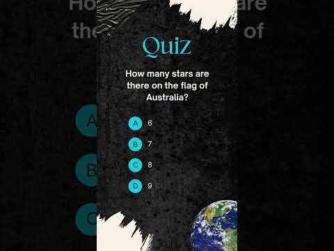 Travel Quiz (Australian flag)🤔 #flags #shorts