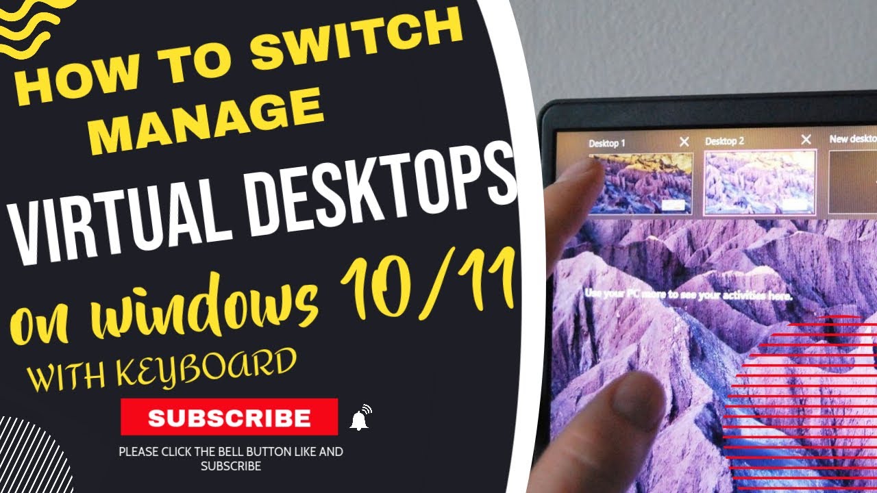 The Secret to Faster Multitasking on Windows  with Virtual Desktop