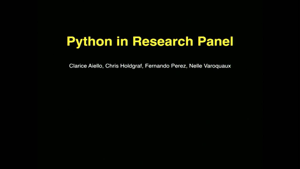 Python Boot Camp Fall 2016_Part 13_Python in Research Panel