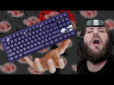 The Anime Keyboard You Didn't Know You NEEDED! ~ Drop Expression Series Akatsuki Indigo Keyboard