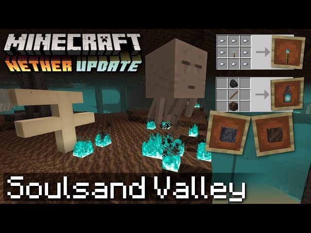 Top 5 unique features of Soul Sand Valley in Minecraft