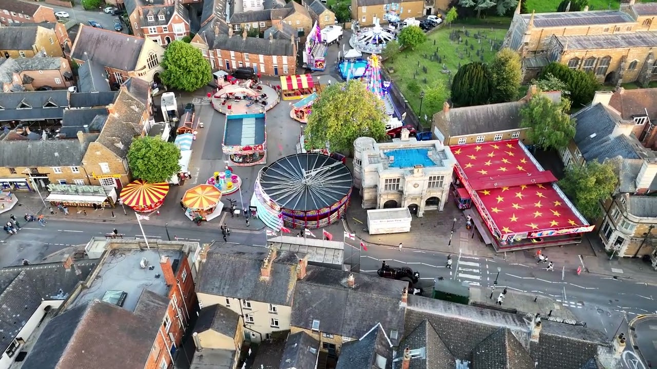 Rothwell ,Rowell Fair,from the air.2024