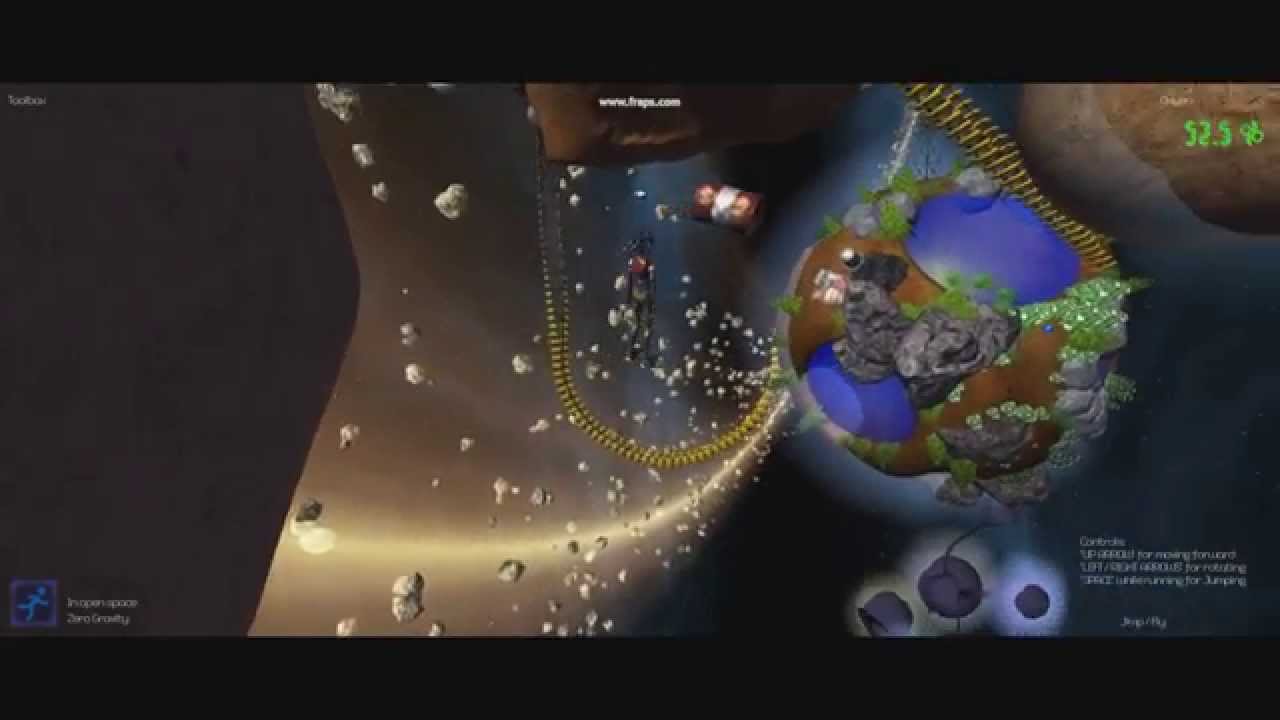 Changing Unity Gravity with Custom Gravitations Kit (Demo game)