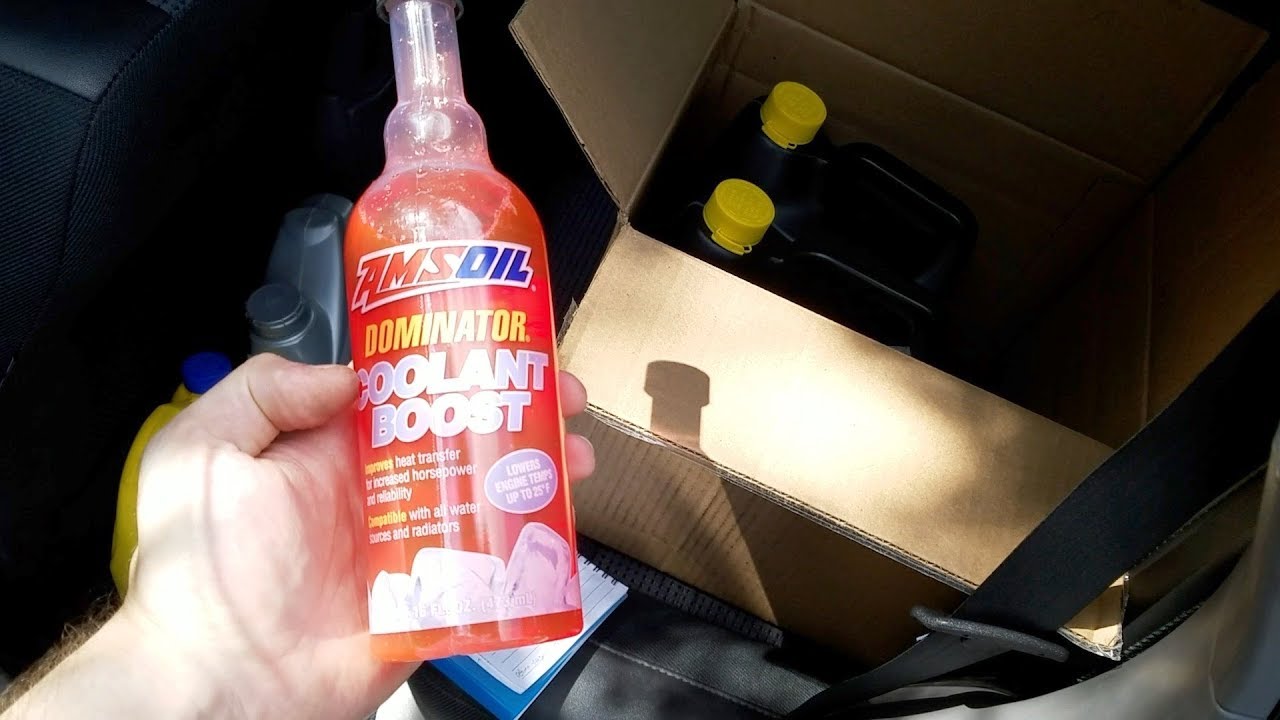 AMSOIL Coolant Temp Test