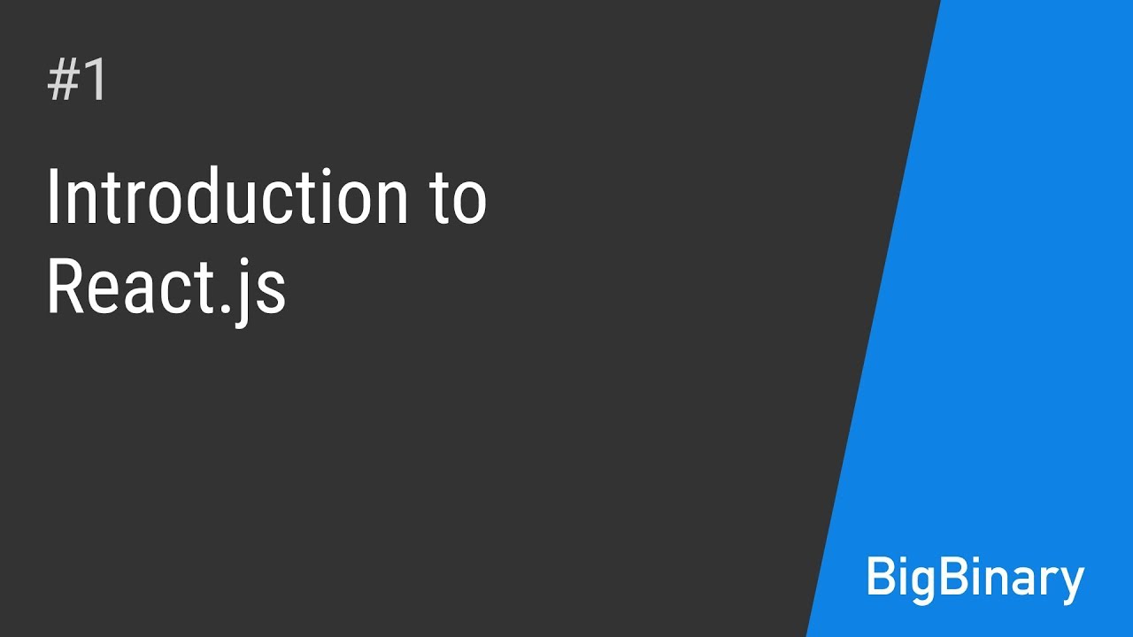 Introduction to React js | Episode 1