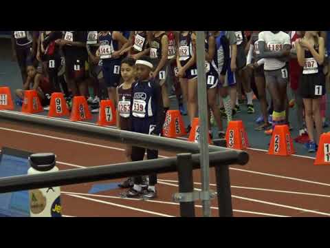 USATF NJ Youth Track Meet-Vincent Edwards 400 Meters (9&10), 1-28-2018