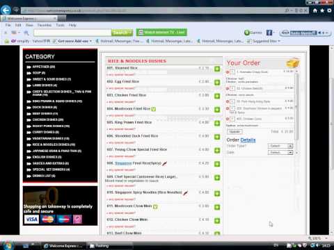 How to order chinese food online
